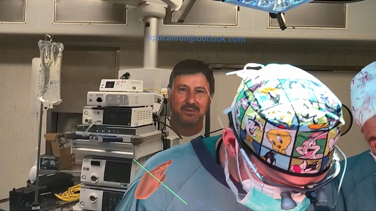 Realidad aumentada en cirugía hepato-bilio-pancreática. Una tecnología ...
